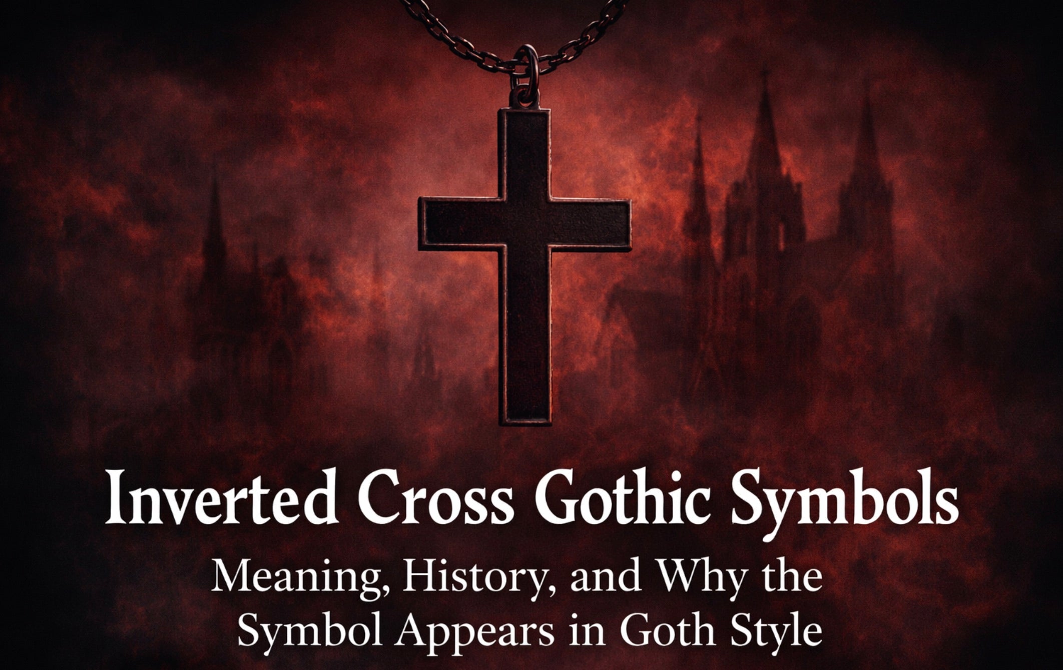 Inverted Cross Meaning: History, Gothic Symbolism & Why Goths Wear It ...