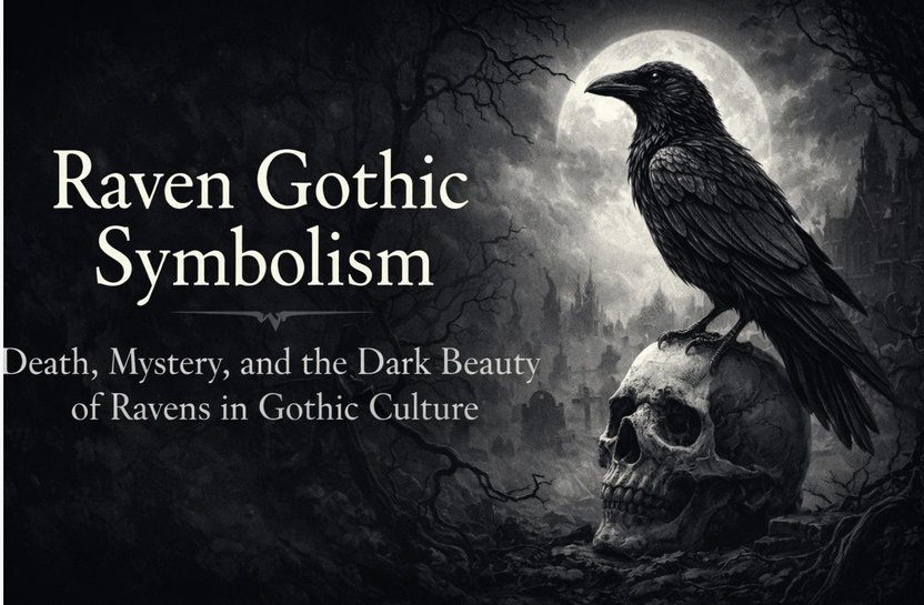 Raven Gothic Symbolism: Meaning, Myth & Why Ravens Still Define Dark ...